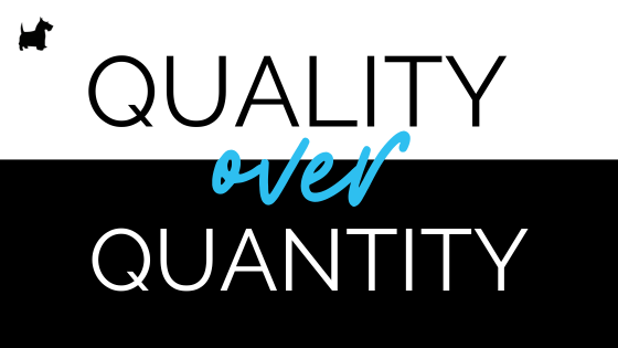 Social Media Content: Quality over Quantity - GREAT SCOTT SOCIAL MEDIA